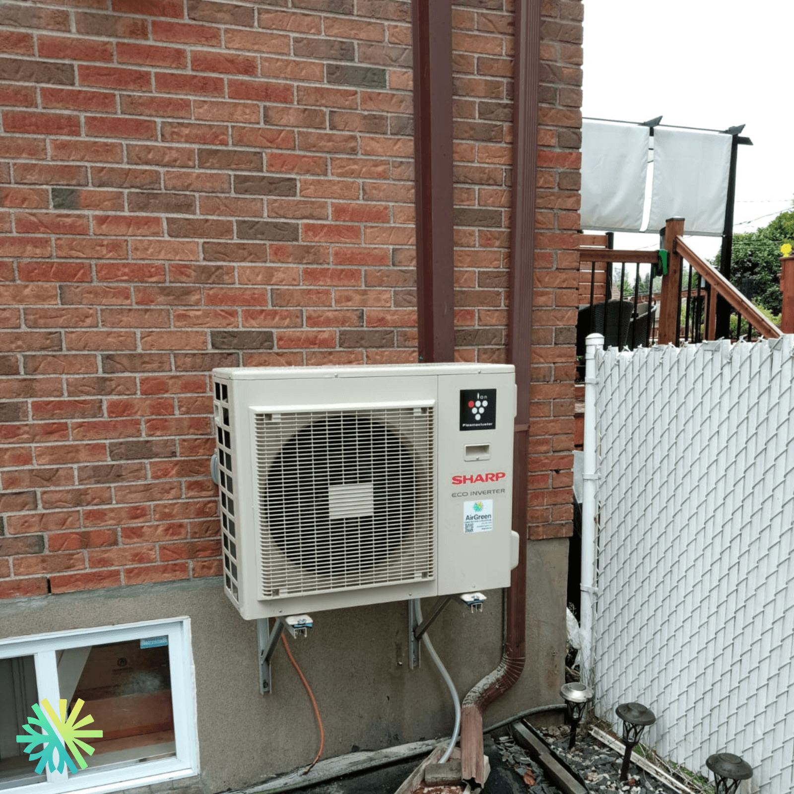 Installation Sharp ZU Wall-Mounted Heat Pump | South Shore of Montreal ...
