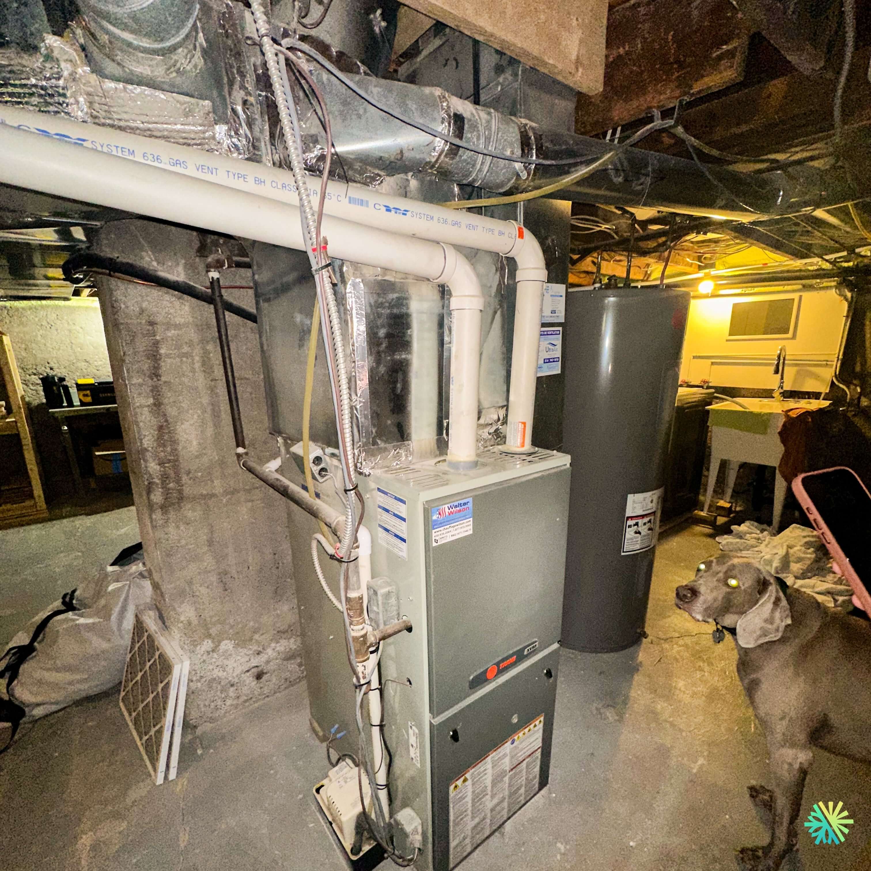 Repair of a Trane electric furnace in Blainville – AirGreen ...