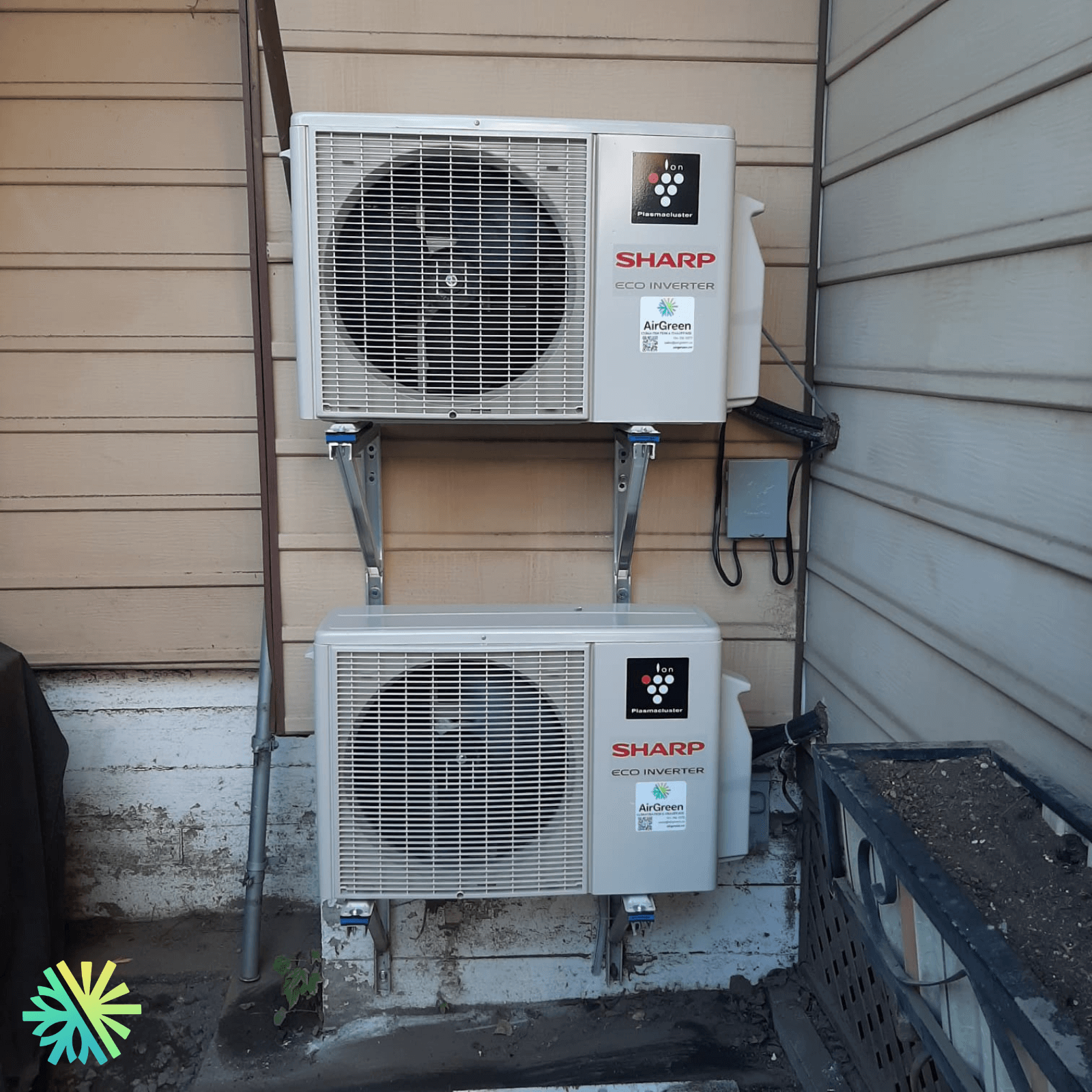 Installation d’une thermopompe murale Sharp ZU1 sur la Rive-Nord