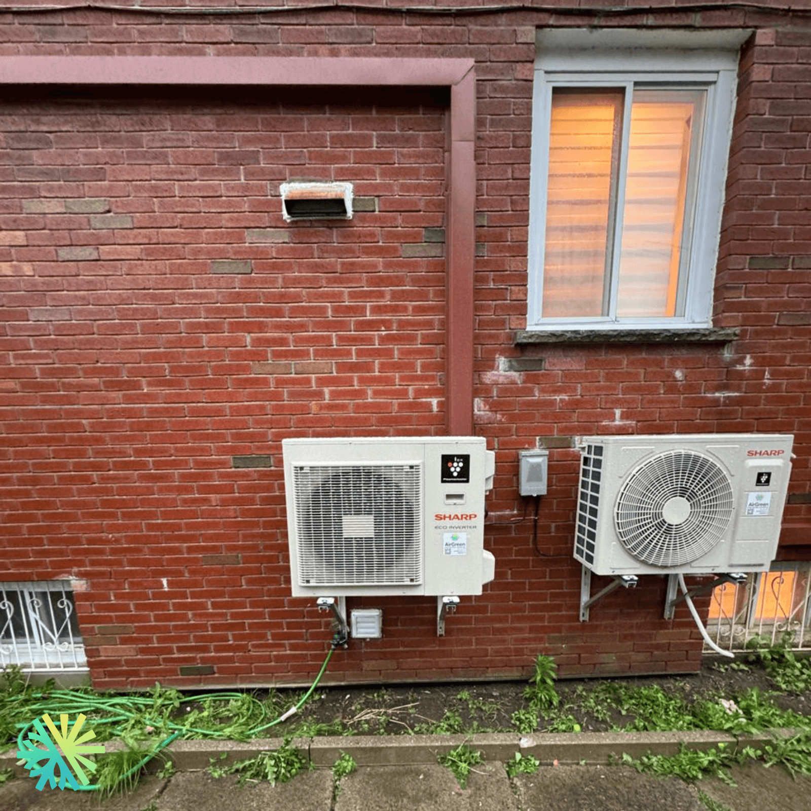 Installation Mini split Sharp ZU | Côte-des-Neiges-Notre-Dame-de-Grâce