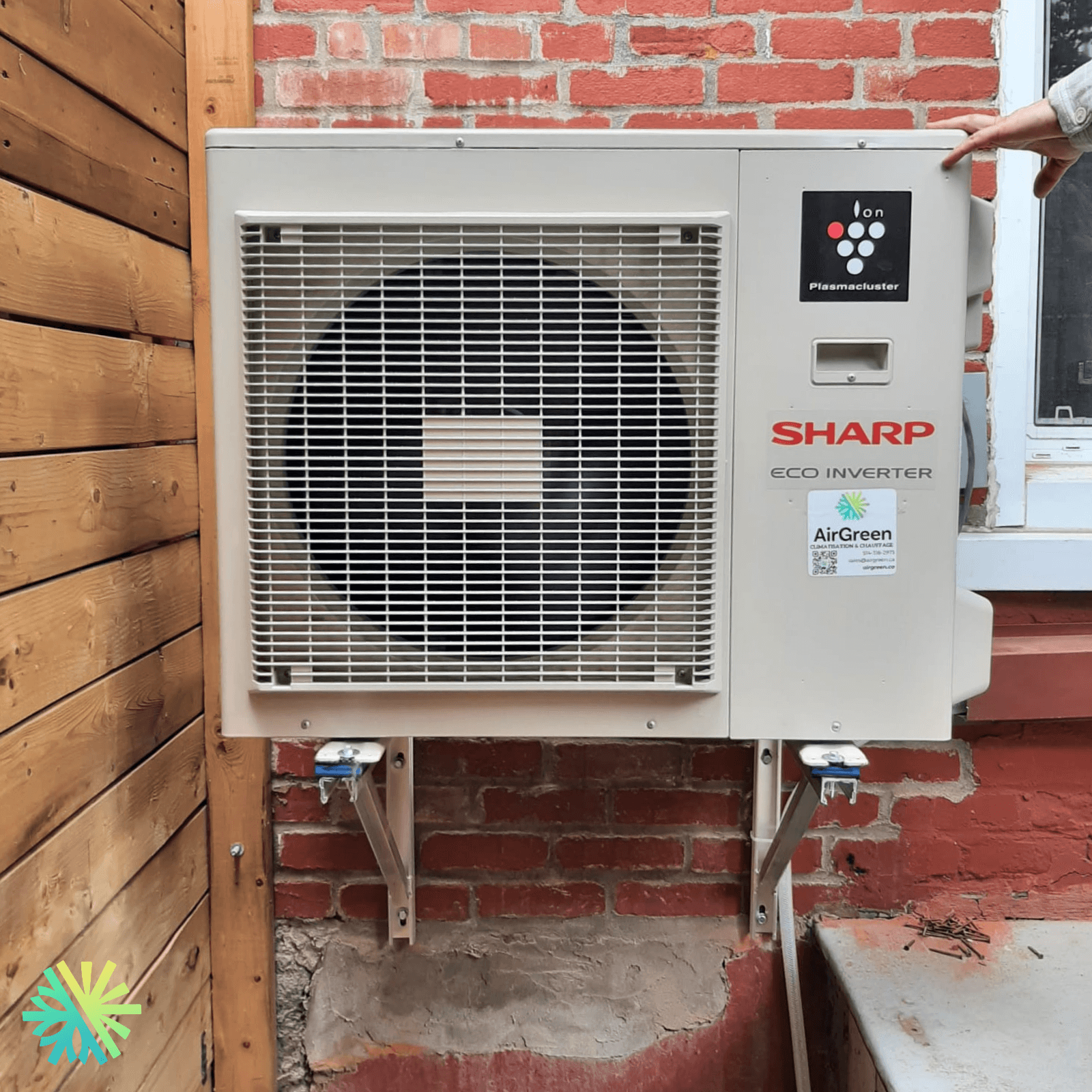 Installation d'un Mini Split Sharp ZU1 à Montréal – AirGreen ...