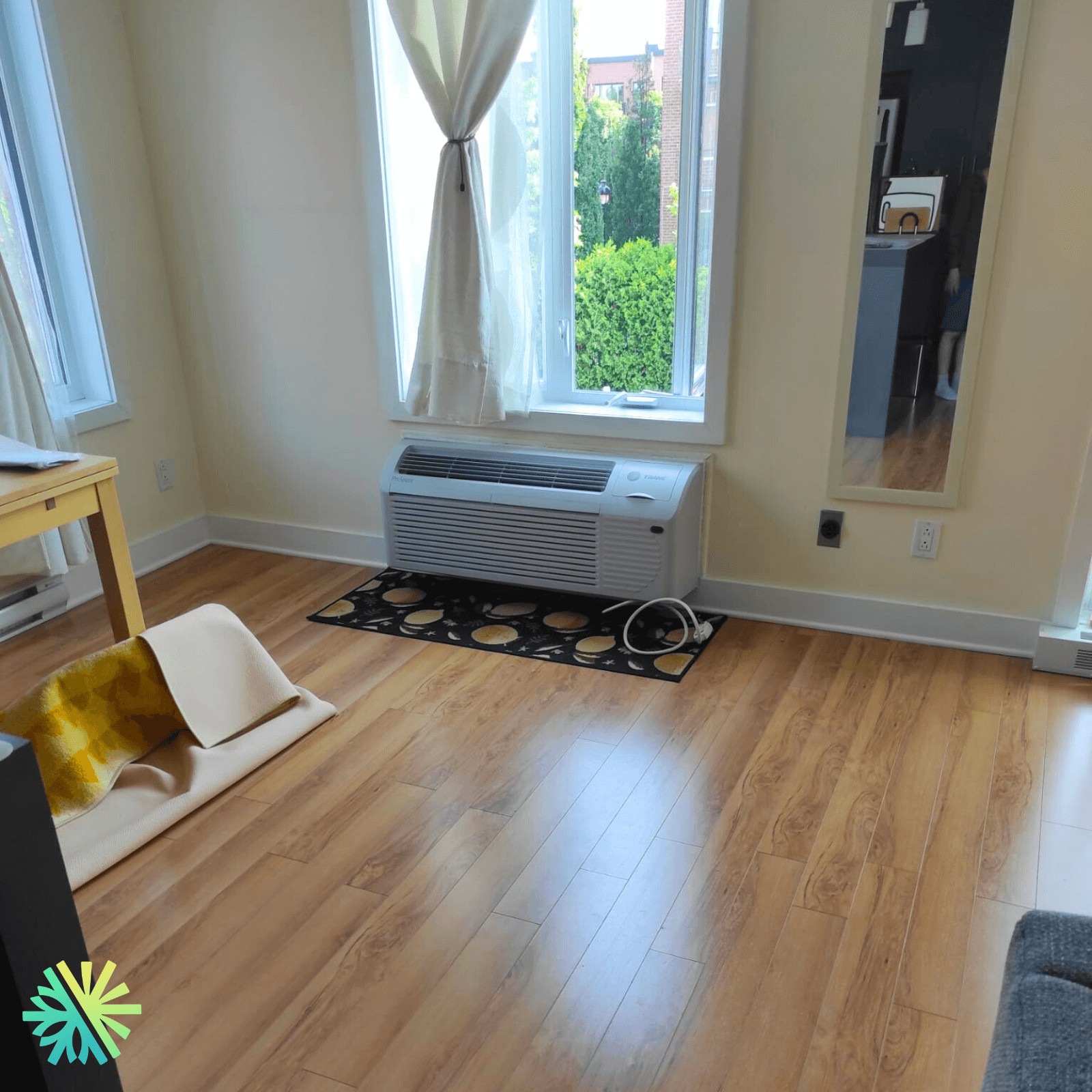 Installation of a TRANE Pro Space PTAC in Laval