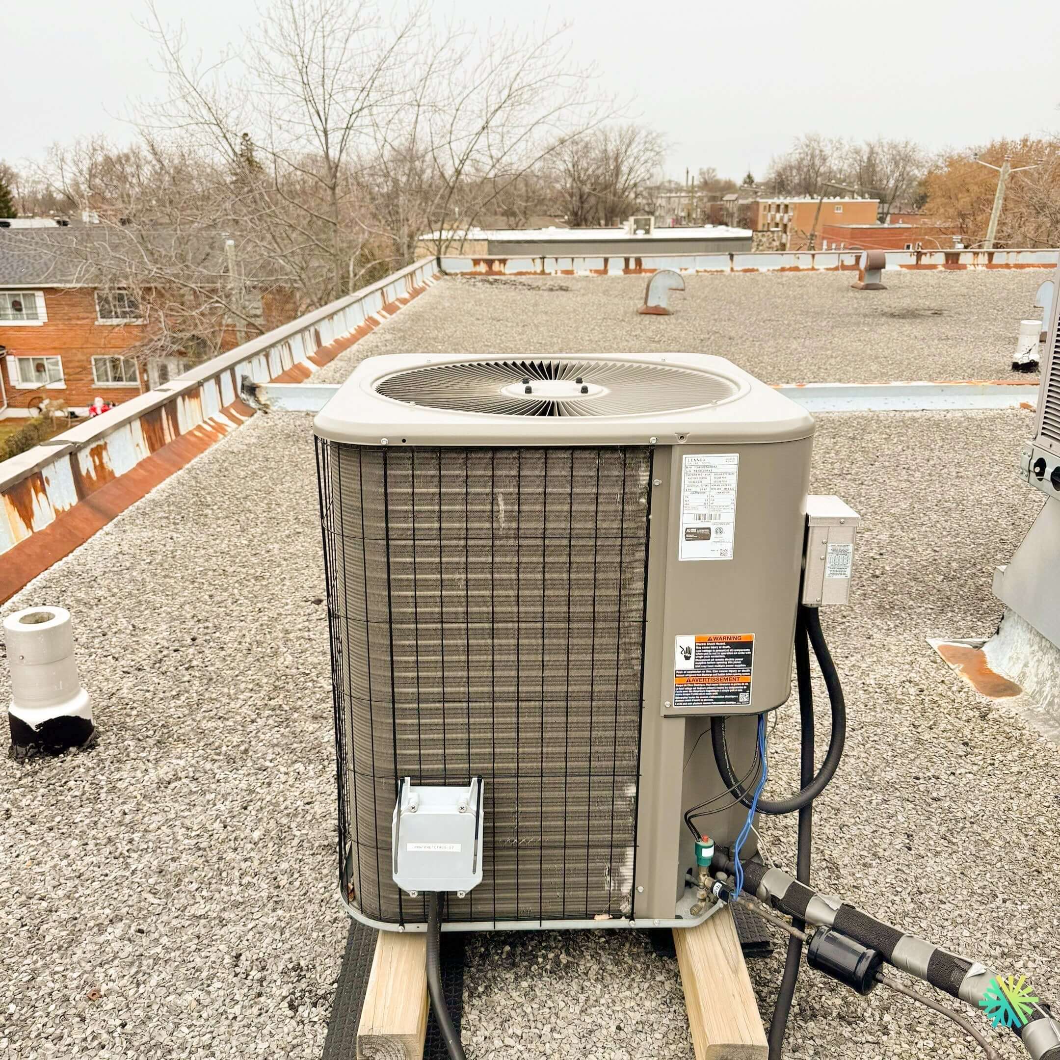 Heat Pump Repair for a Lennox Central Heat Pump in Lachine – AirGreen ...