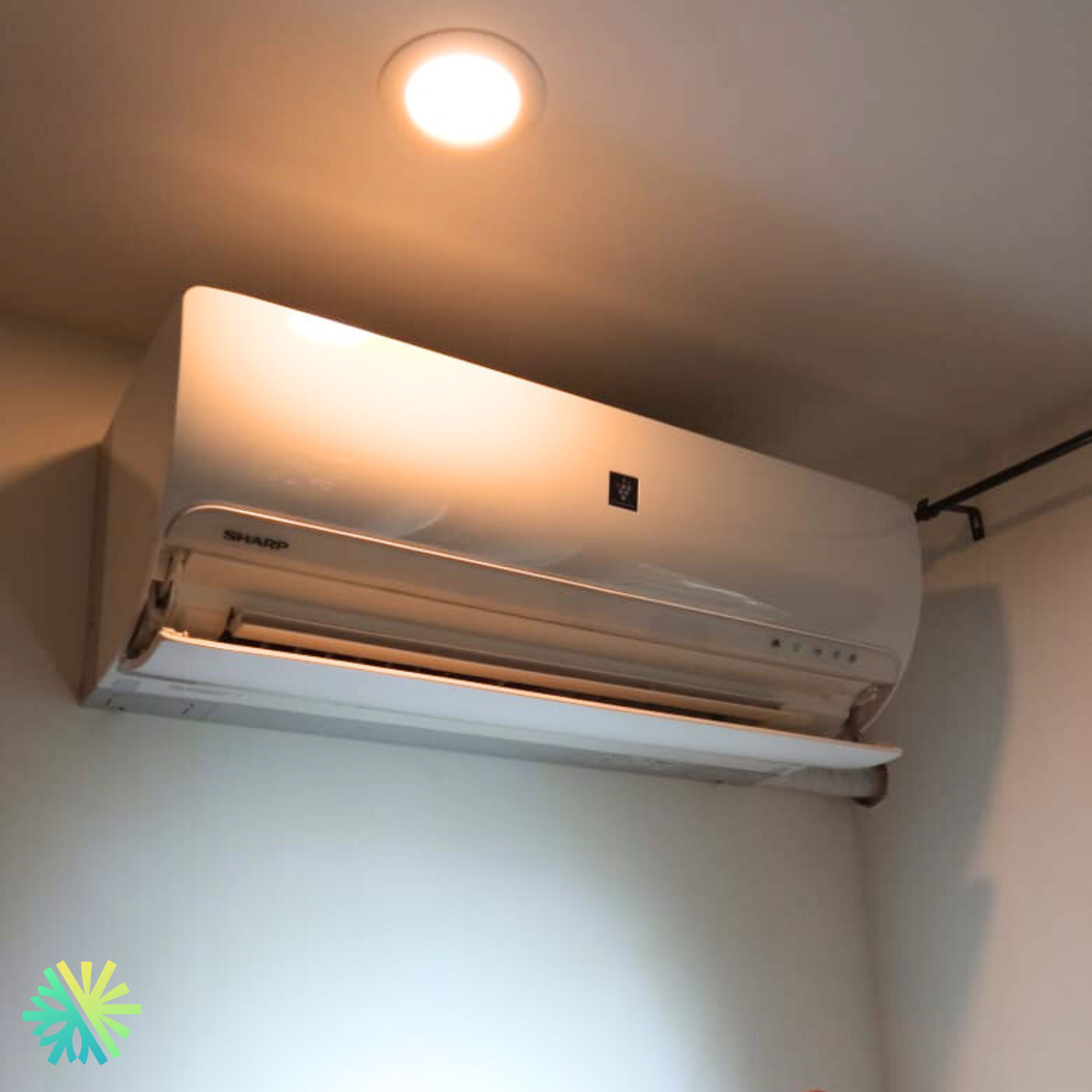 Installation d’une Sharp Eco Inverter thermopompe murale à Ahuntsic-Ca ...