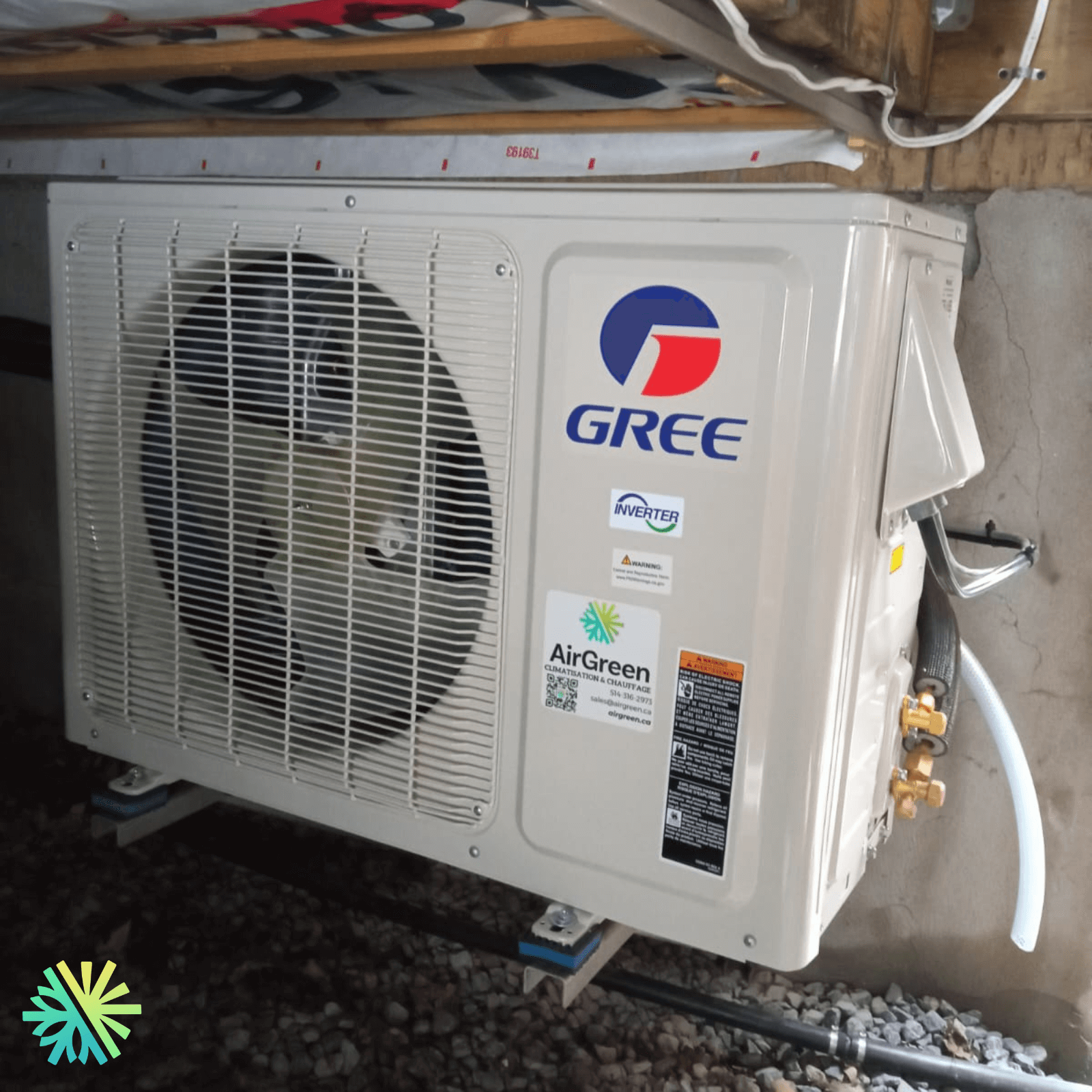 Installation Gree Extreme DoubleZone Heat Pump in Sainte-Thérèse ...