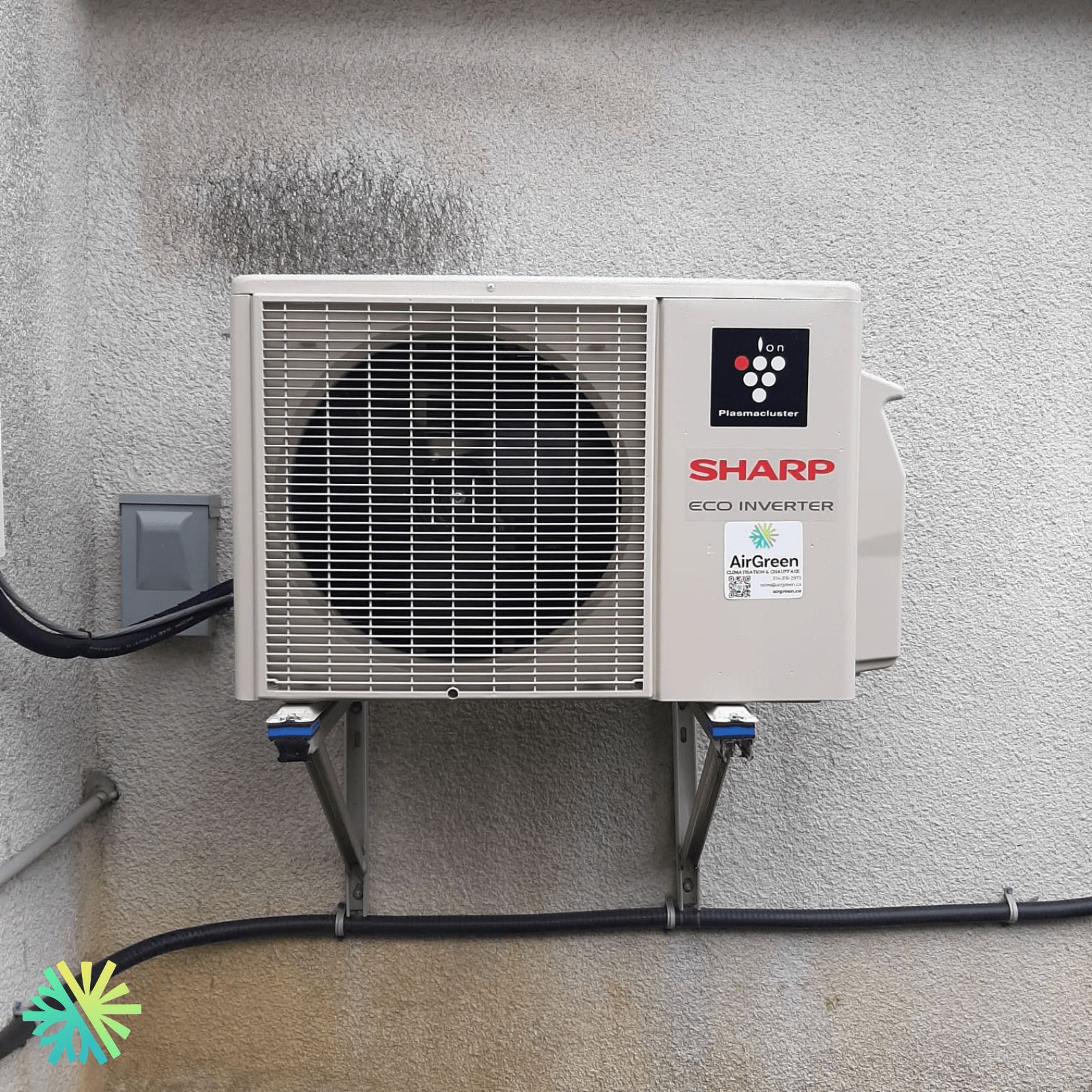 Installation Thermopompe Sans Conduit Sharp ZU1 | Sainte-Catherine