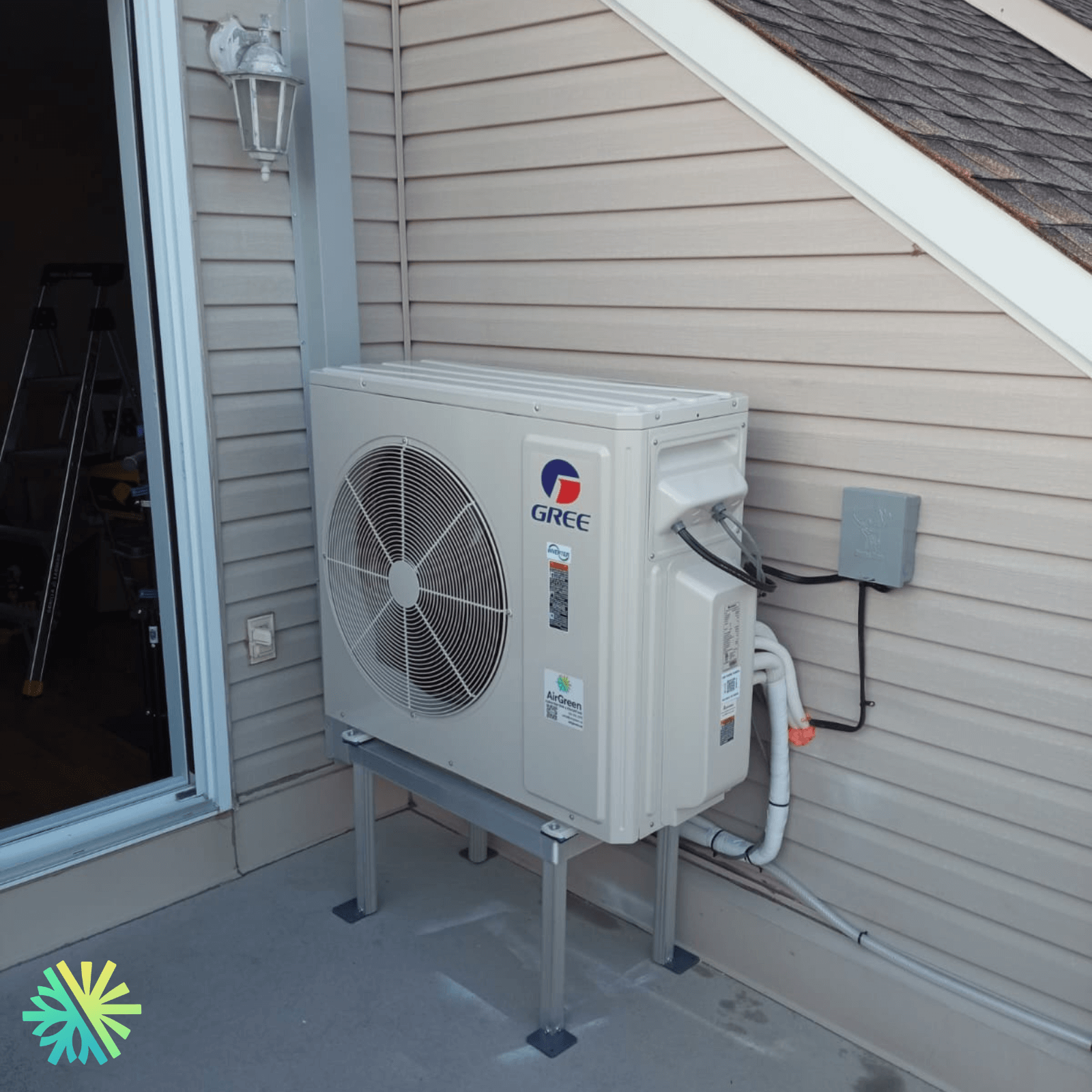 Installation Gree Multi GEN2 DoubleZone Heat Pump in Saint-Eustache