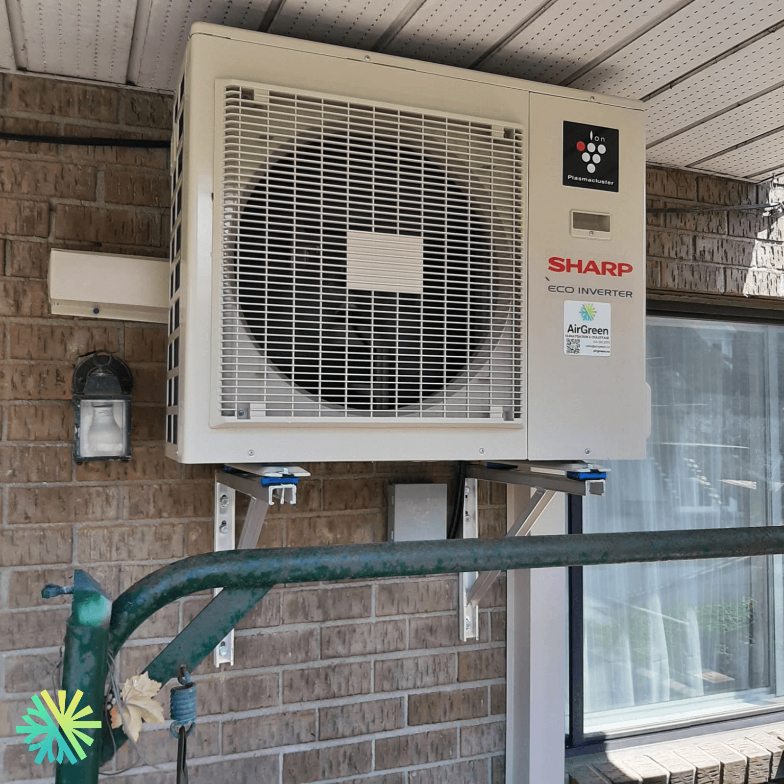 Installation Thermopompe mini split Sharp ZU1 à Rosemère, Rive-Nord