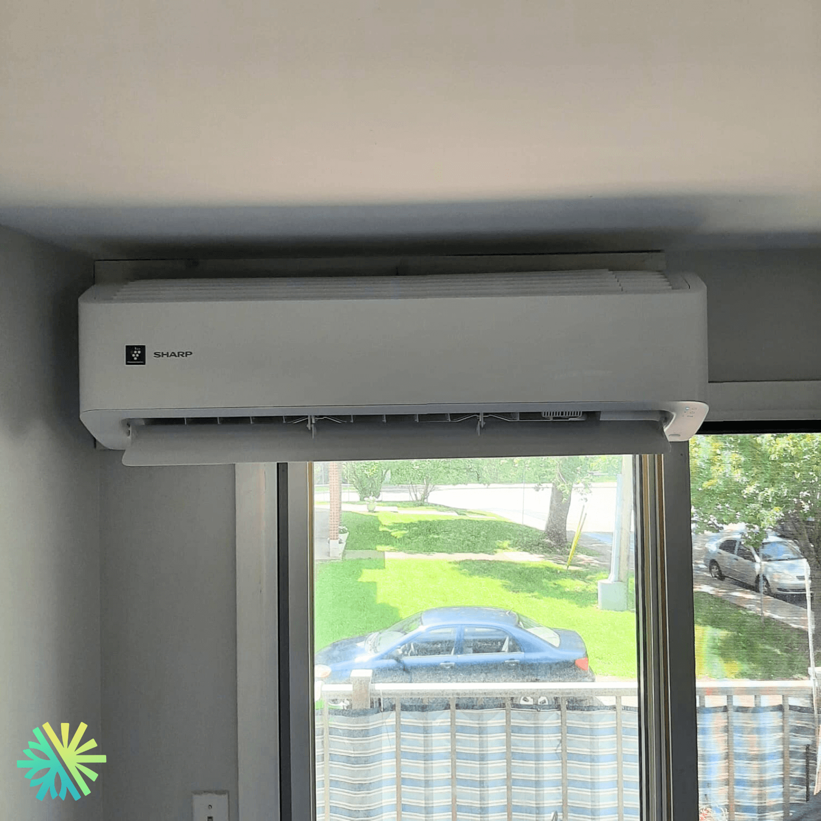 Installation Sharp ZU1 Mini Split Heat Pump in Delson, South Shore ...
