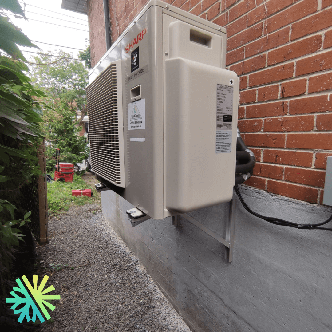 Installation: Thermopompe Murale Sharp TU | Repentigny, Rive-Nord