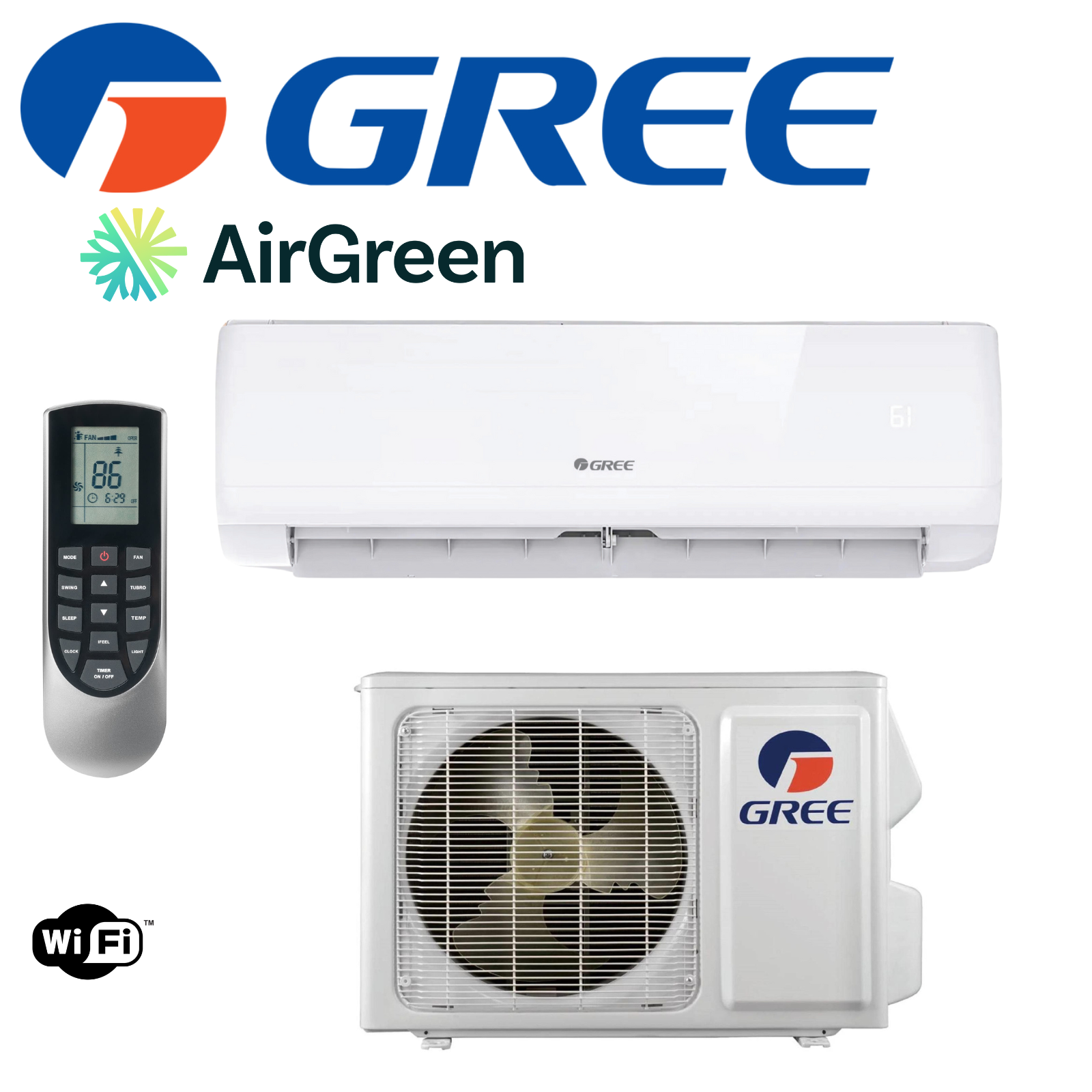 Installation Wall Mounted Air Conditioner Gree Montreal Laval Longueuil ...