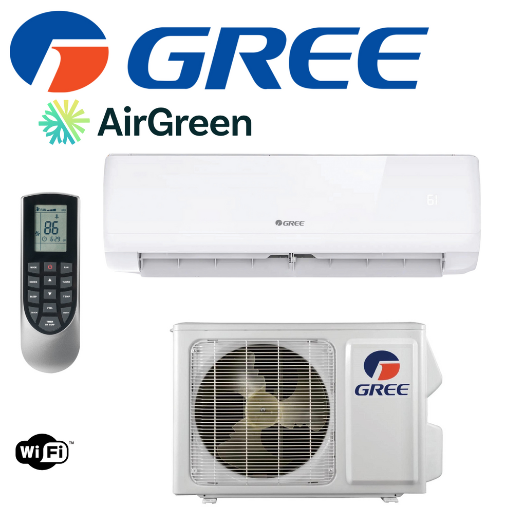 Installation Wall Mounted Air Conditioner Gree Montreal Laval Longueuil ...