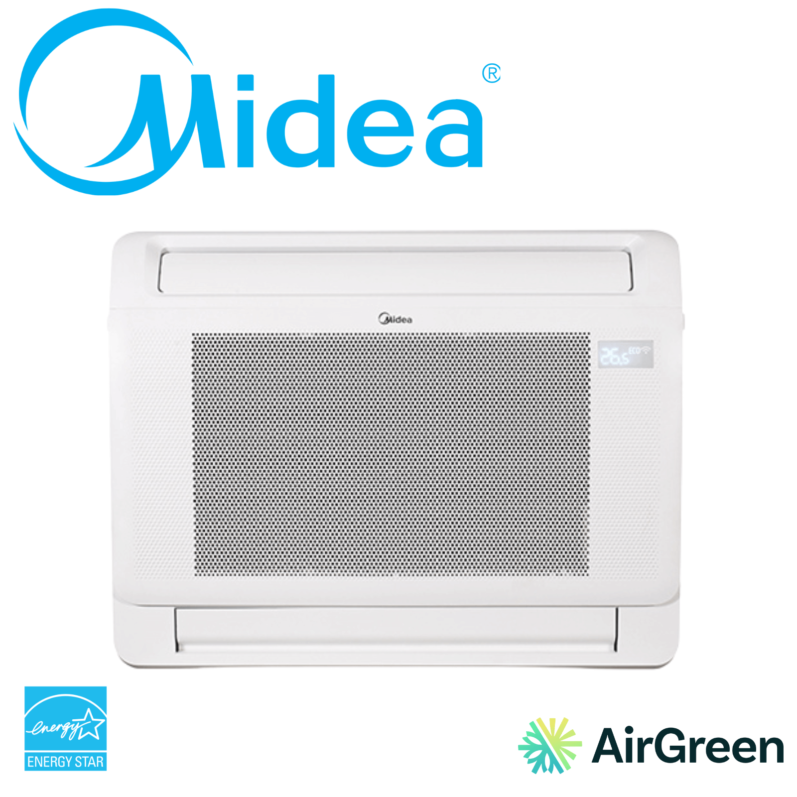 MIDEA - Floor Console - Heat Pump | 12,000 BTU – AirGreen Climatisation ...