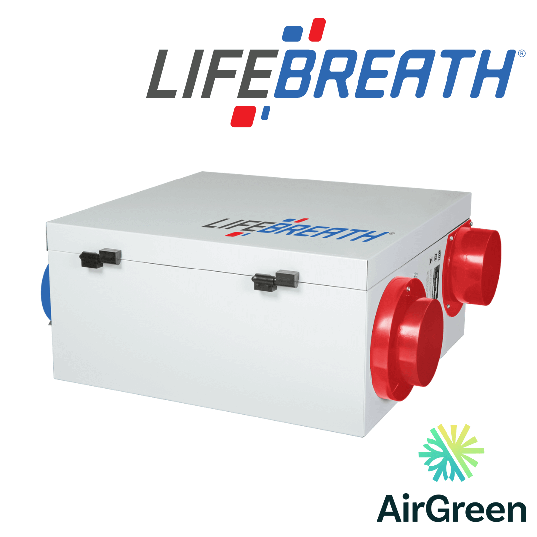 Air Exchanger Installation LIFEBREATH METRO 120ERV Montreal Laval