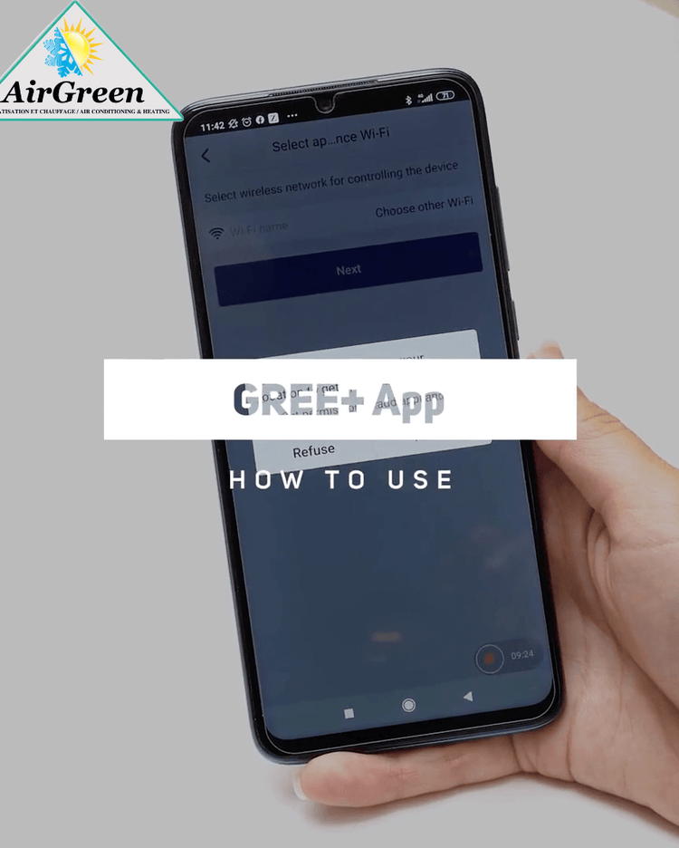 Gree Extreme Wall Mounted Heat Pump 12 000 BTU Montreal (-30°C)