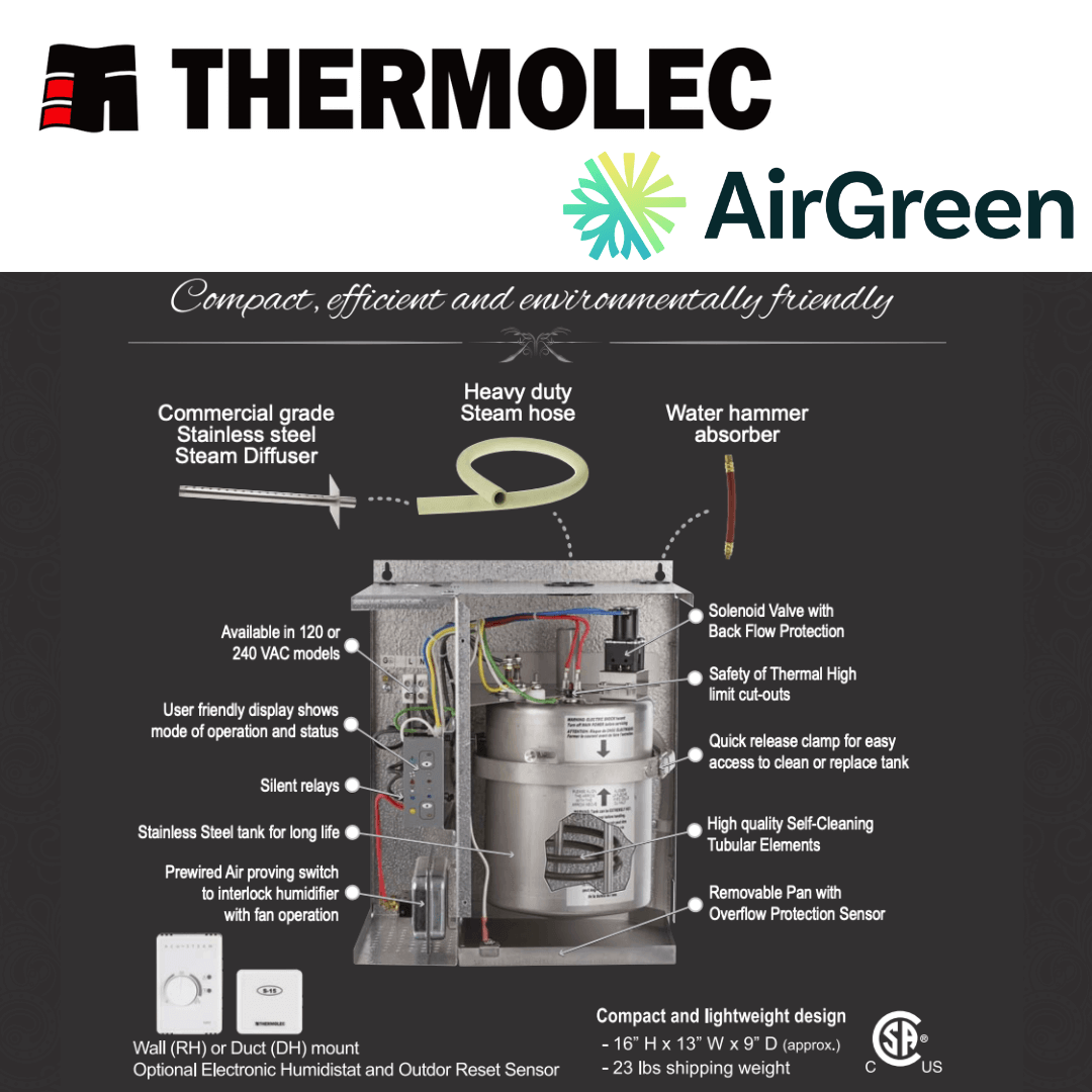 Thermolec ACU-5 Steam Humidifier | Montreal, Laval, Longueuil, Shores ...